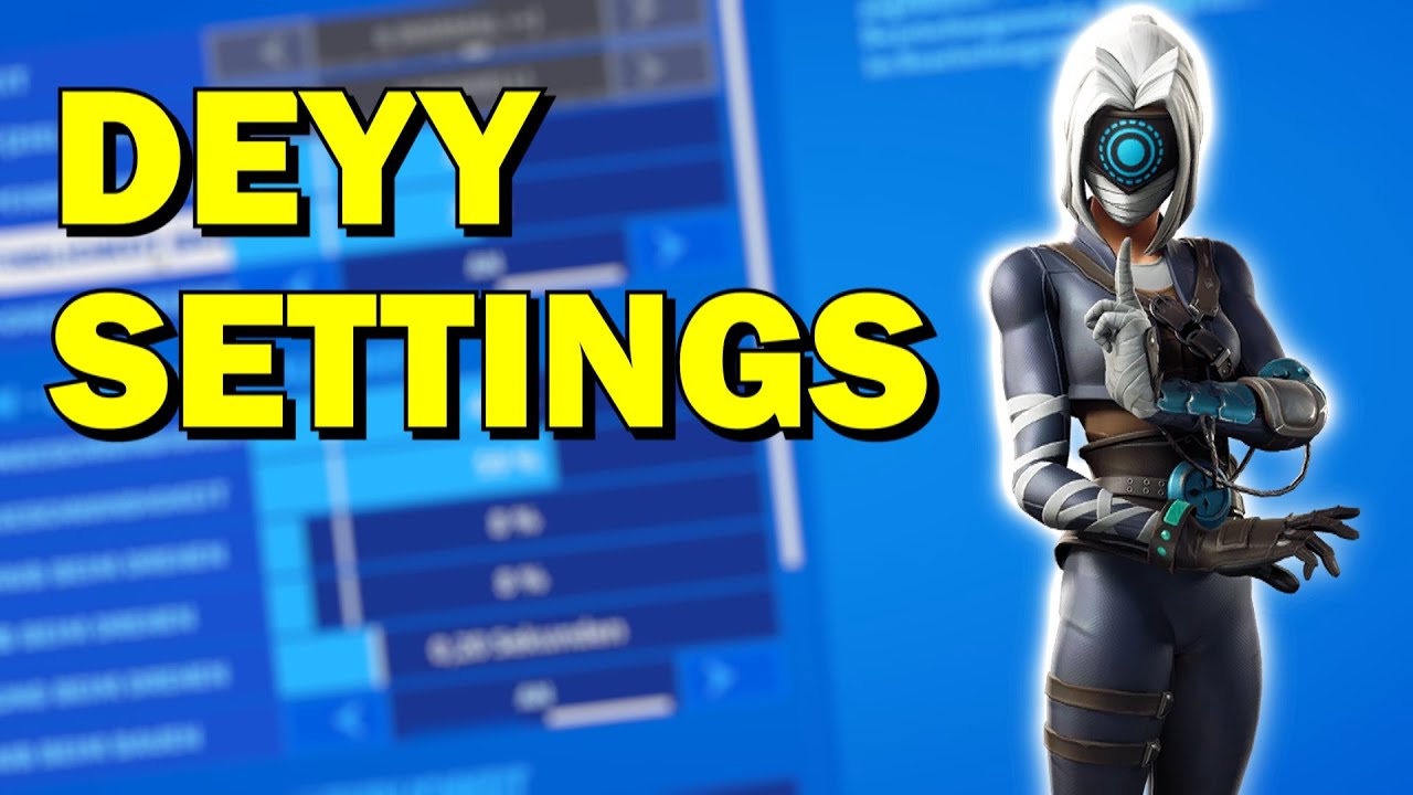 *NEW* Deyy Settings (Fortnite Season 5) - YouTube