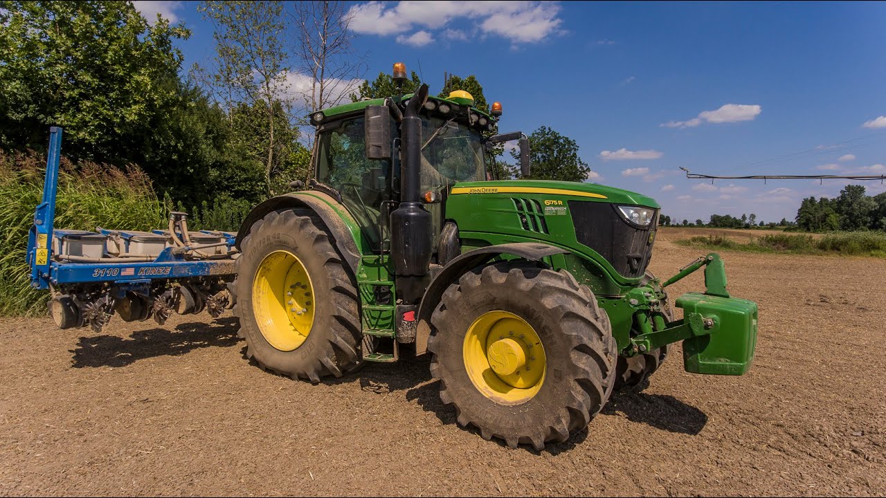 JD 6175R Starfire 6000 RTK - KINZE 3110 - Corn Planting 2018 - YouTube