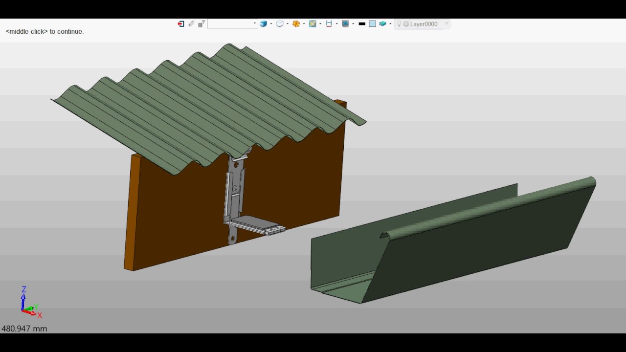 Tilt Gutter animation - YouTube