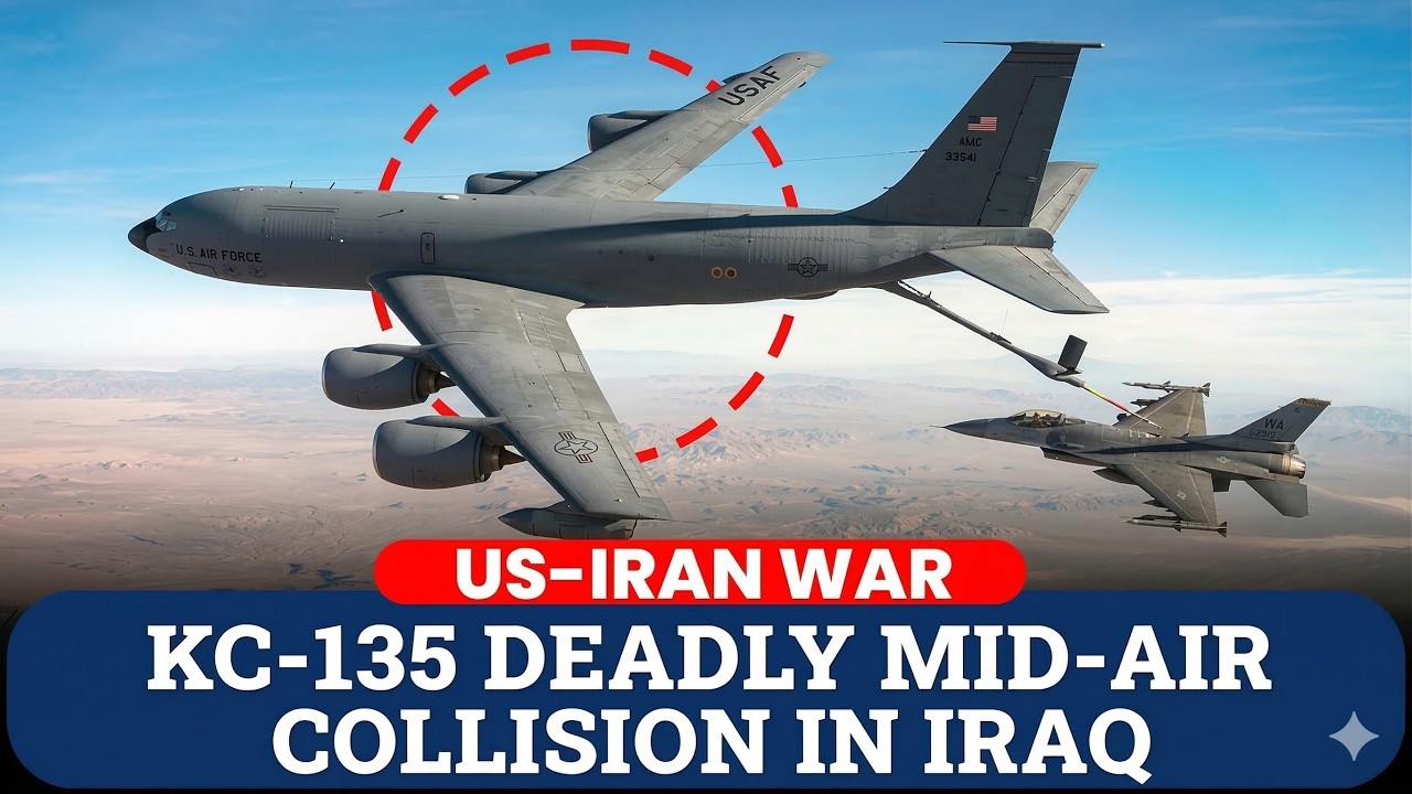 How the US Lost a Massive KC-135 Without Enemy Fire - YouTube