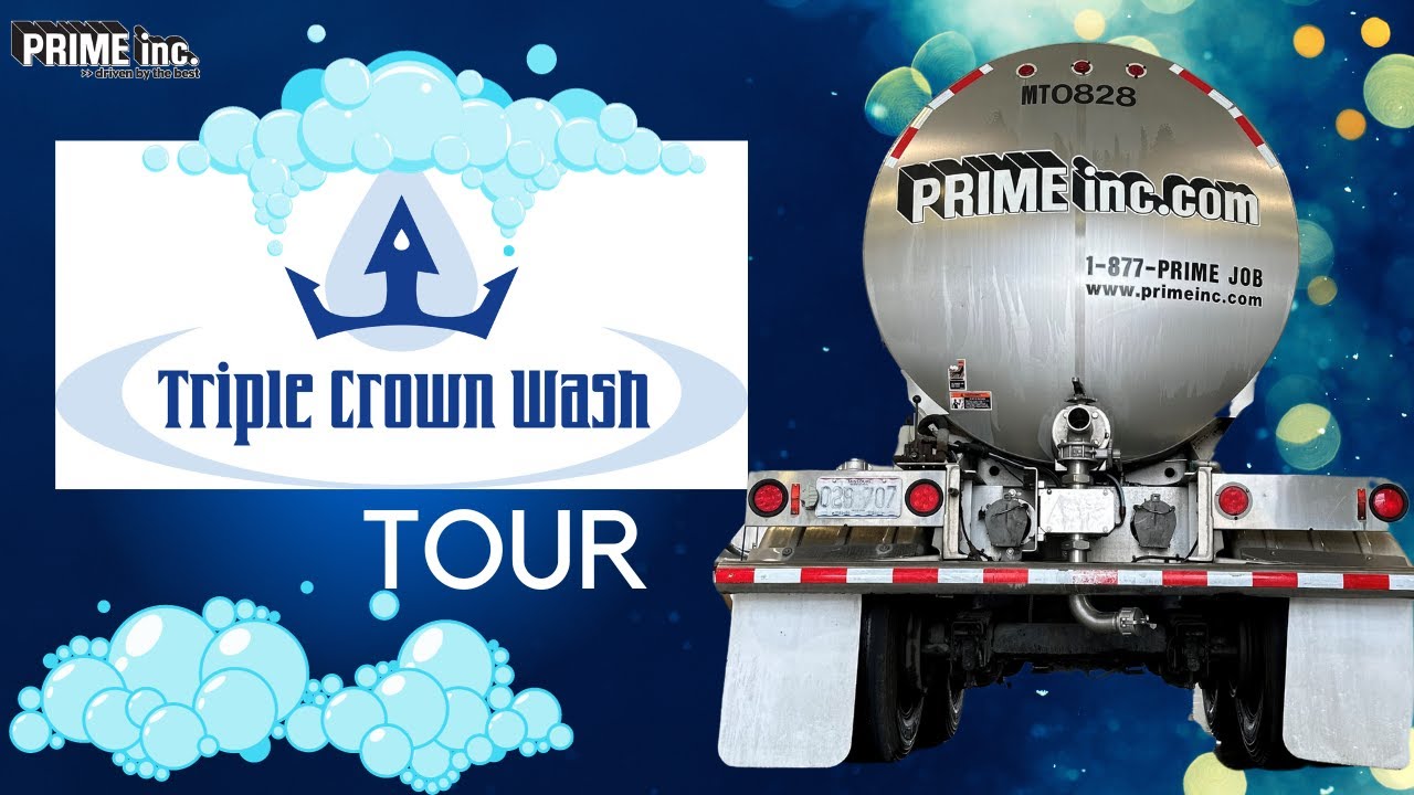 Prime Inc's Triple Crown Tank Wash Tour - YouTube