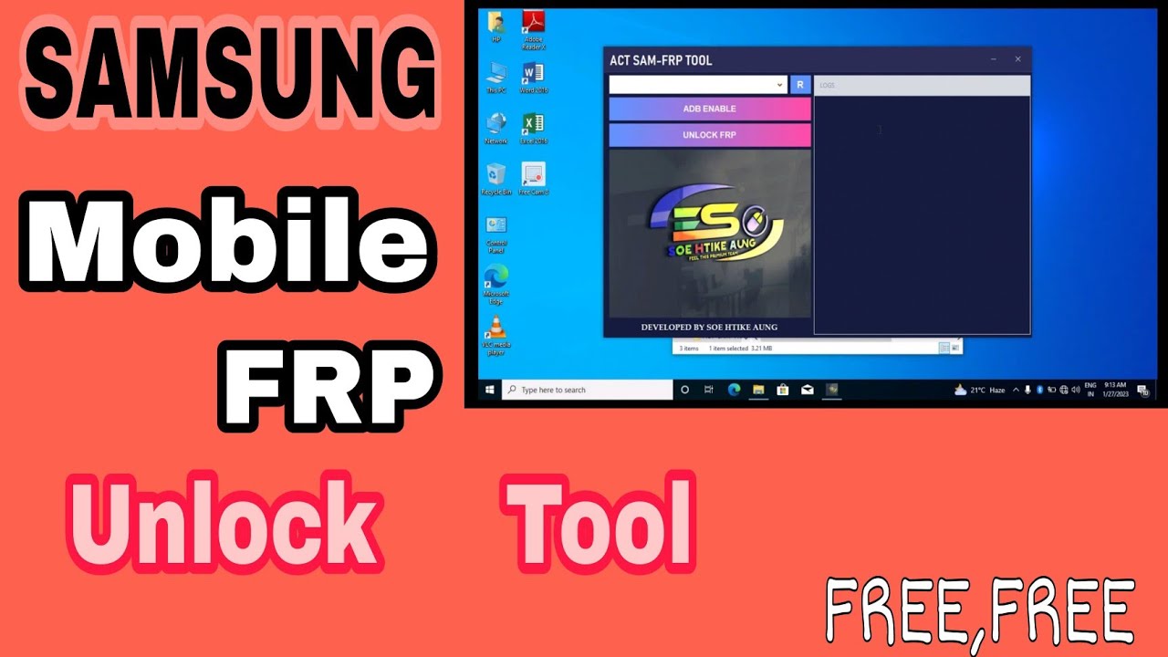 Samsung Mobile FRP Unlock Android 7,8,9,10,11,12 One Click Bypass/ACT ...