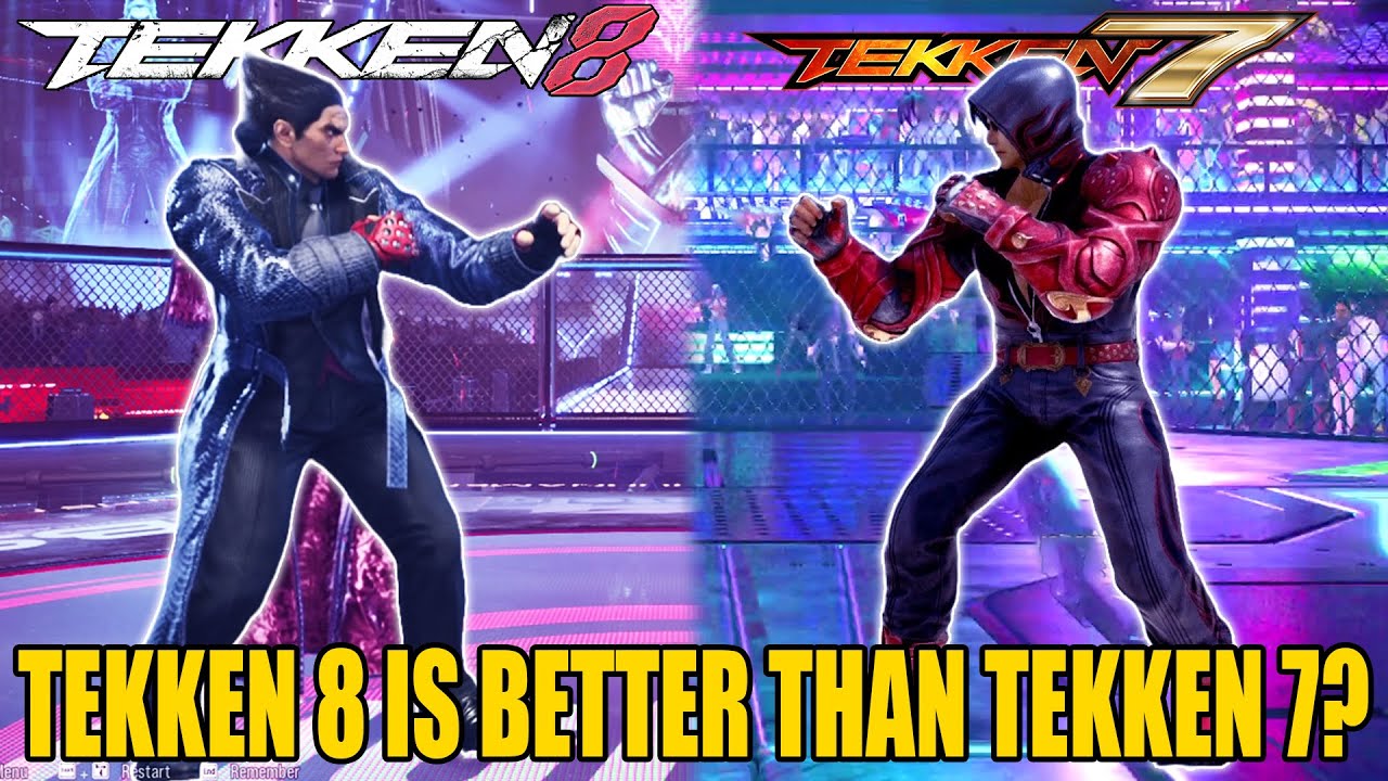 Tekken 8 vs Tekken 7 Mega Comparison 😱 Part 1! Which is the more Better ...