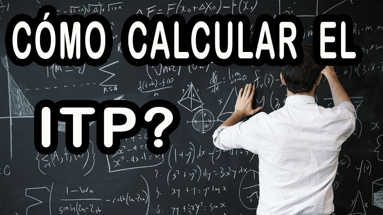 Cómo se CALCULA el ITP de una VIVIENDA? - YouTube