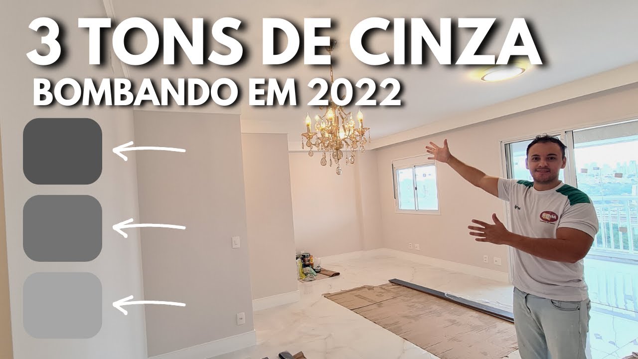 ESSAS 3 CORES EM TONS DE CINZA ESTÃO EM ALTA - YouTube