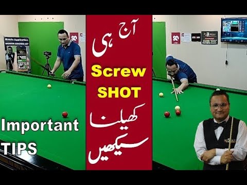 Screw Shot Explanation and Important Tips, AQ Snooker Coaching ...