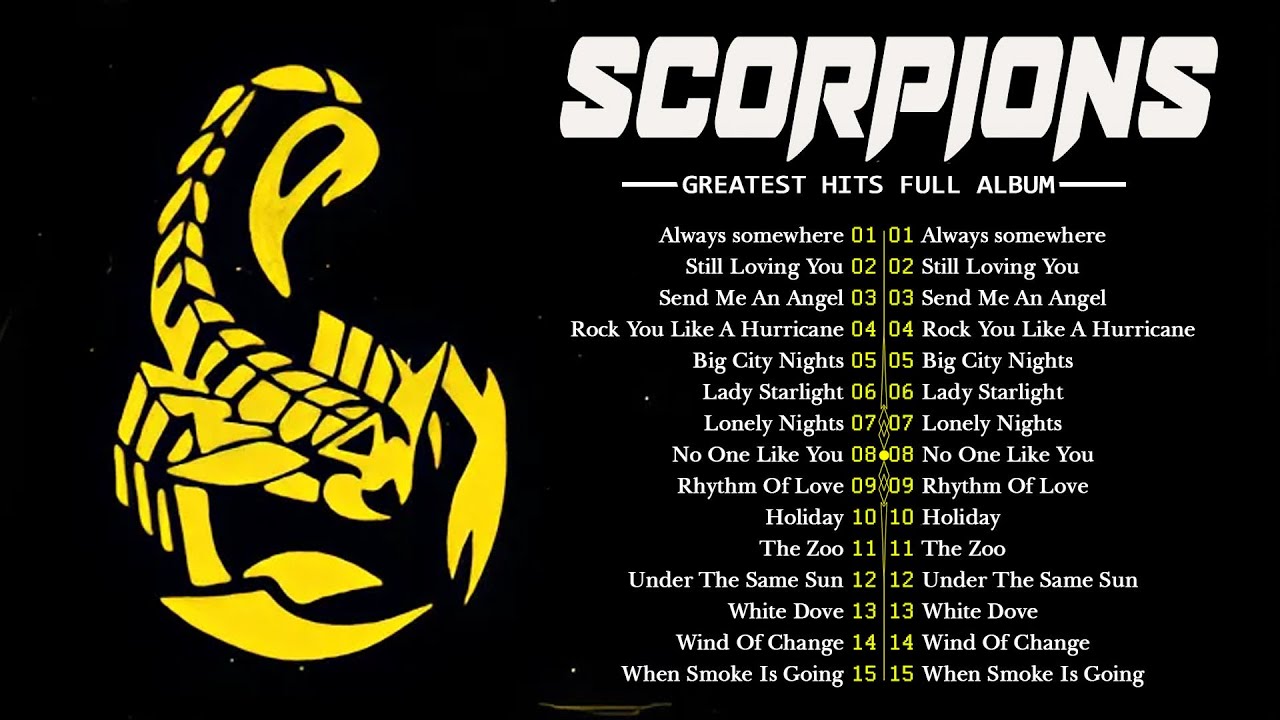 The Best Of Scorpions | Scorpions Greatest Hits Full Album #scorpions ...