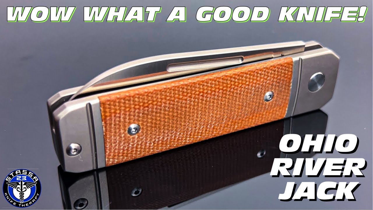 Hard Use Modern Slipjoint? C Risner TPK Ohio River Jack - YouTube