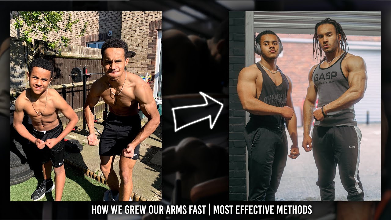 HOW WE GREW OUR ARMS FAST | MOST EFFECTIVE METHODS - YouTube