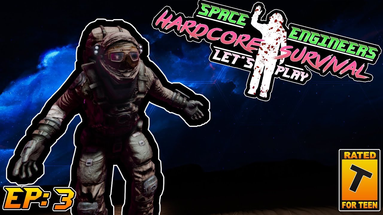 Hardcore Survival | Chased off by wolves!!! | Space Engineers | S2 Ep 3 ...