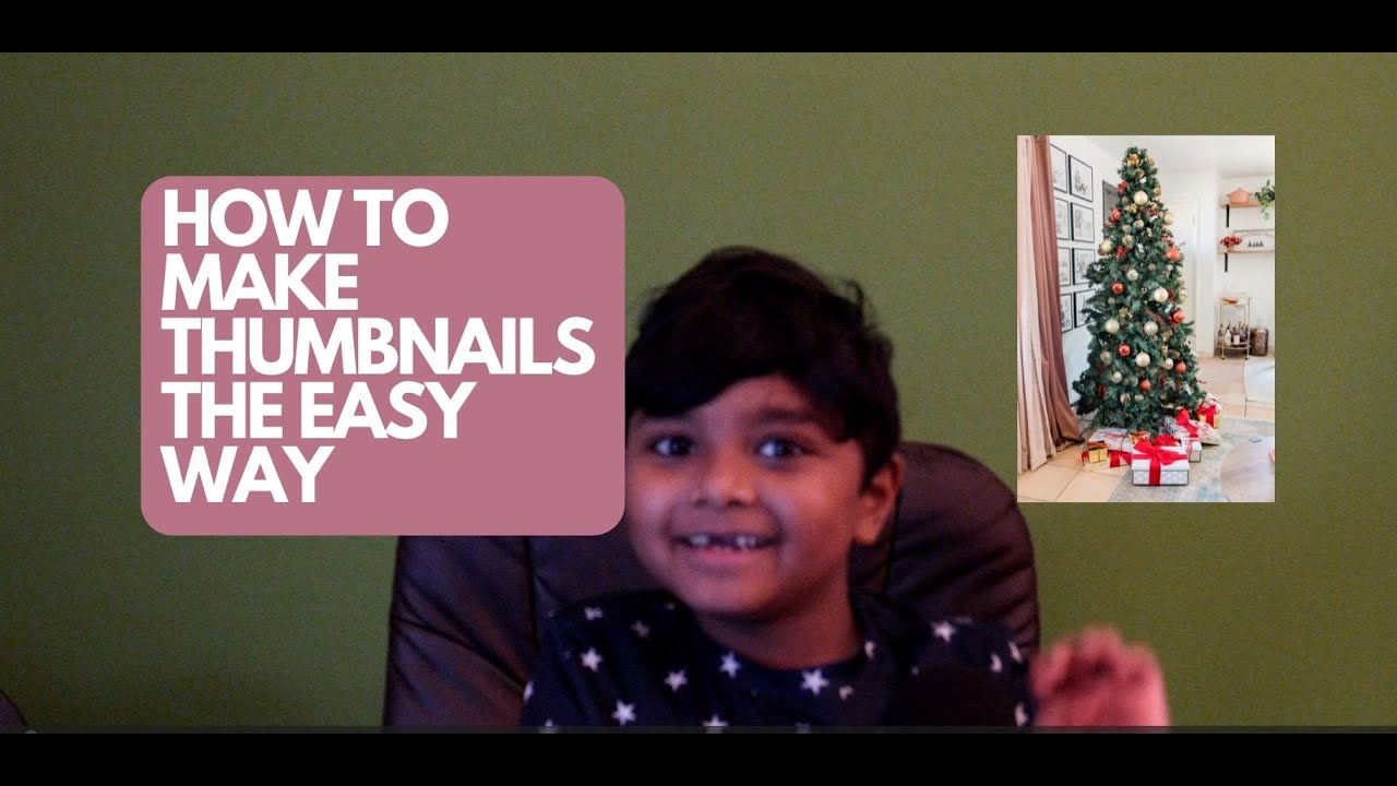 How to Make Thumbnails (easy) - YouTube