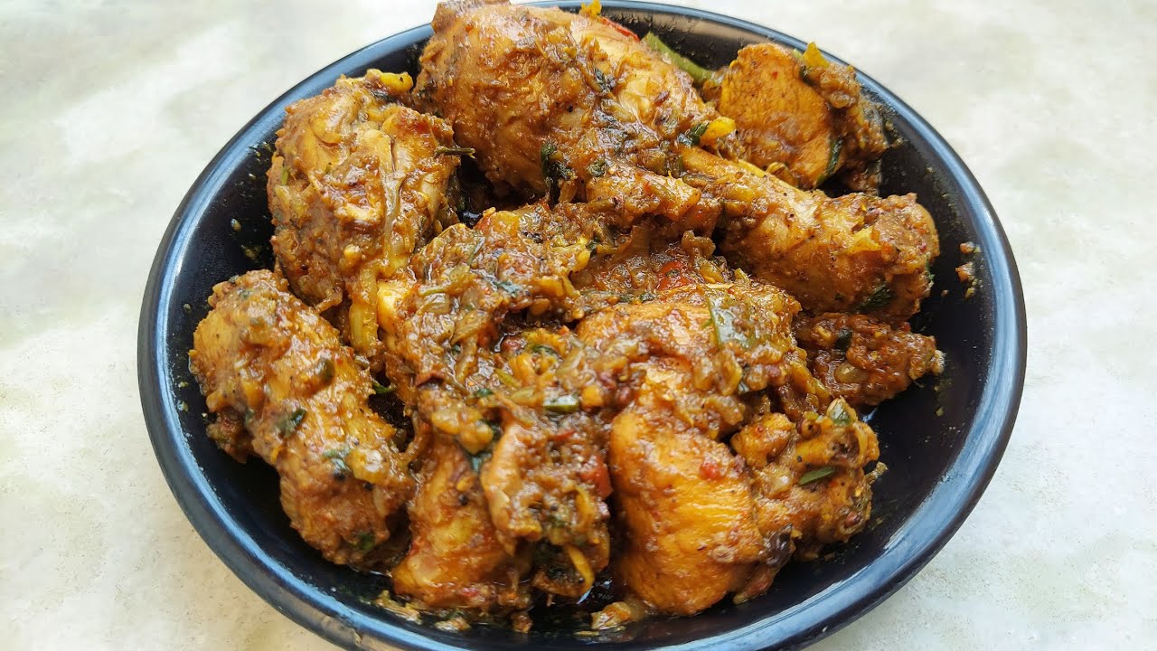 CHICKEN DRY ROAST | DRY ROAST CHICKEN | ROASTED CHICKEN MASALA ...