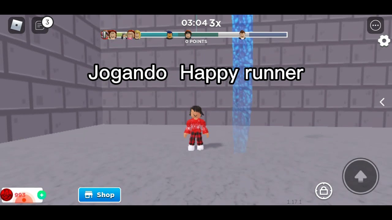 Roblox:Happy Runner com minha irmã! - YouTube