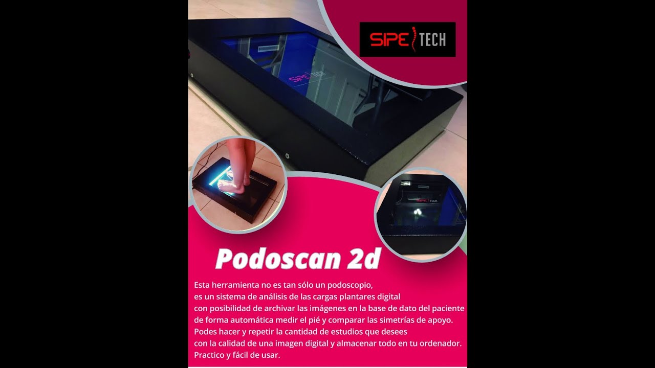 Pedigrafo Digital...Podoescanner - YouTube