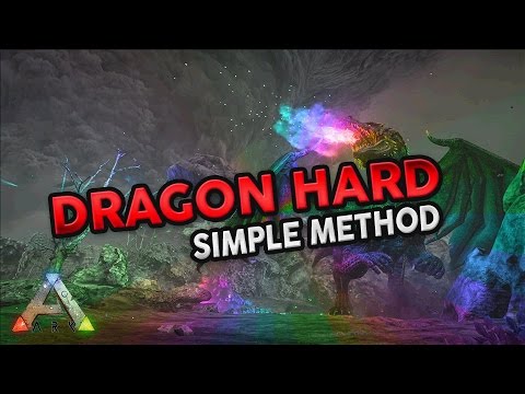 How to do Dragon HARD MODE! | Simple Method | ARK Official Server - YouTube