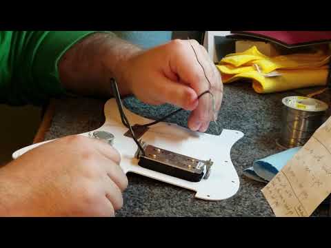 Tom Delonge Brown Strat Build pt 6: Wiring the Electronics