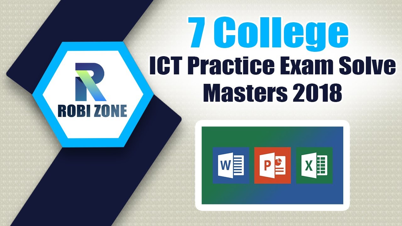 Masters ICT Practical Exam Question Solve Class সাত কলেজ আইসিটি ...