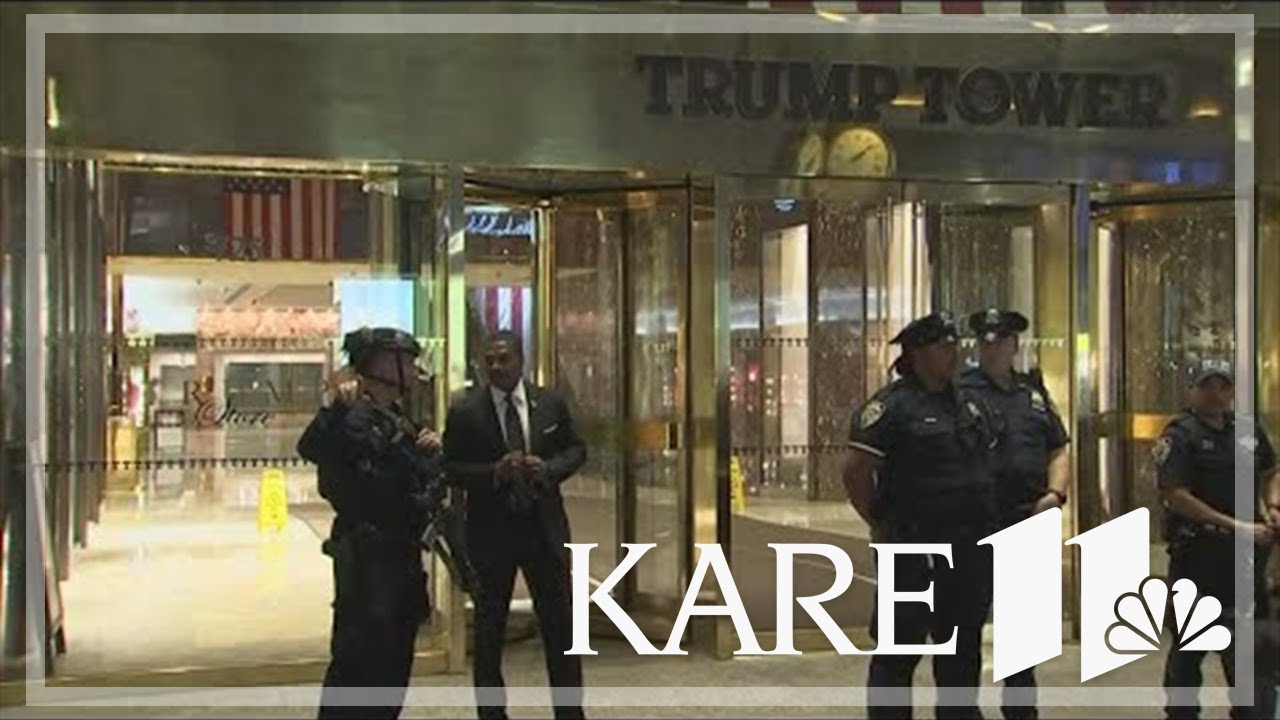 Security ramps up at Trump Tower after shooting at rally - YouTube
