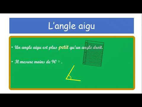 Les angles - YouTube