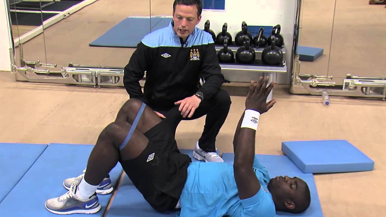Micah Richards gym workout | How to improve glute strength | Part Two ...