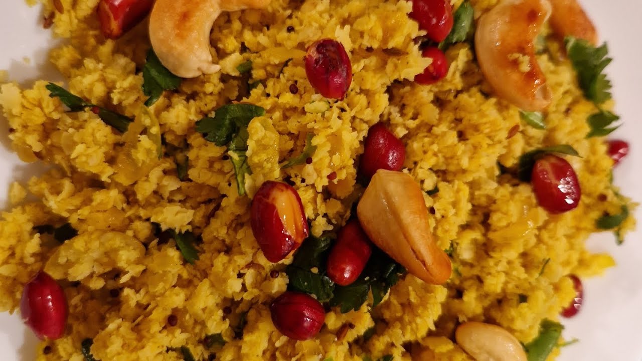 Foxtail Millet Flakes Poha | Foxtail Millet Flakes Upma - YouTube