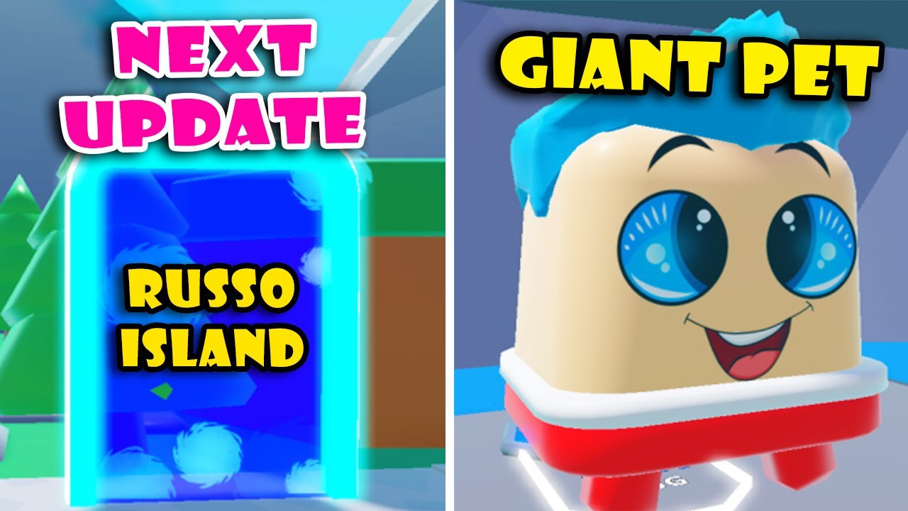 New RUSSO Island + Giant Rainbow Russo Pet Coming Soon in Next Update ...