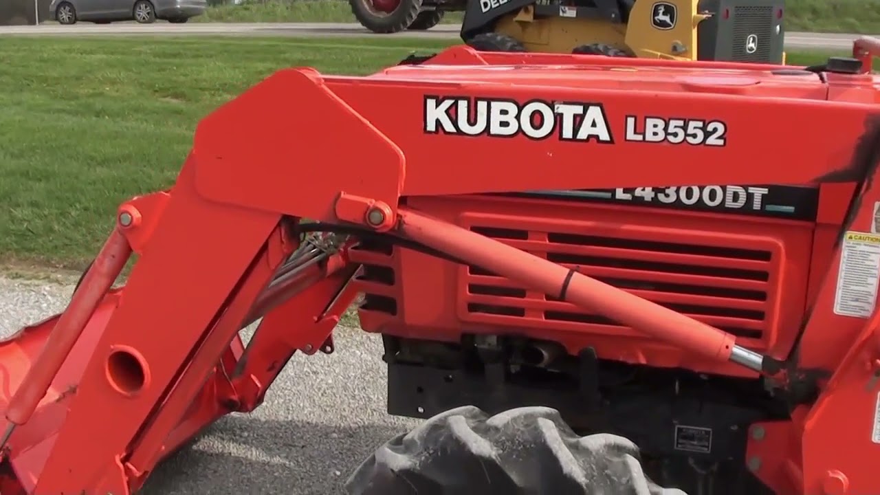 2001 KUBOTA L4300DT For Sale - YouTube