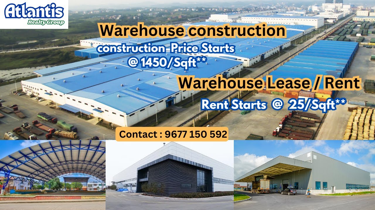 Warehouse Construction Cost Rs 1450 per Sqft | GPD 04 | ARG2025 - YouTube