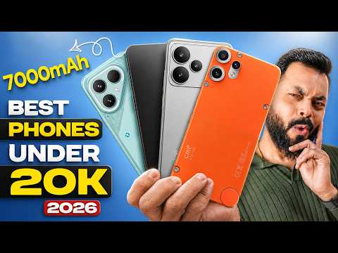 Top 5 Best Smartphones Under ₹20000 Budget ⚡ June 2026
