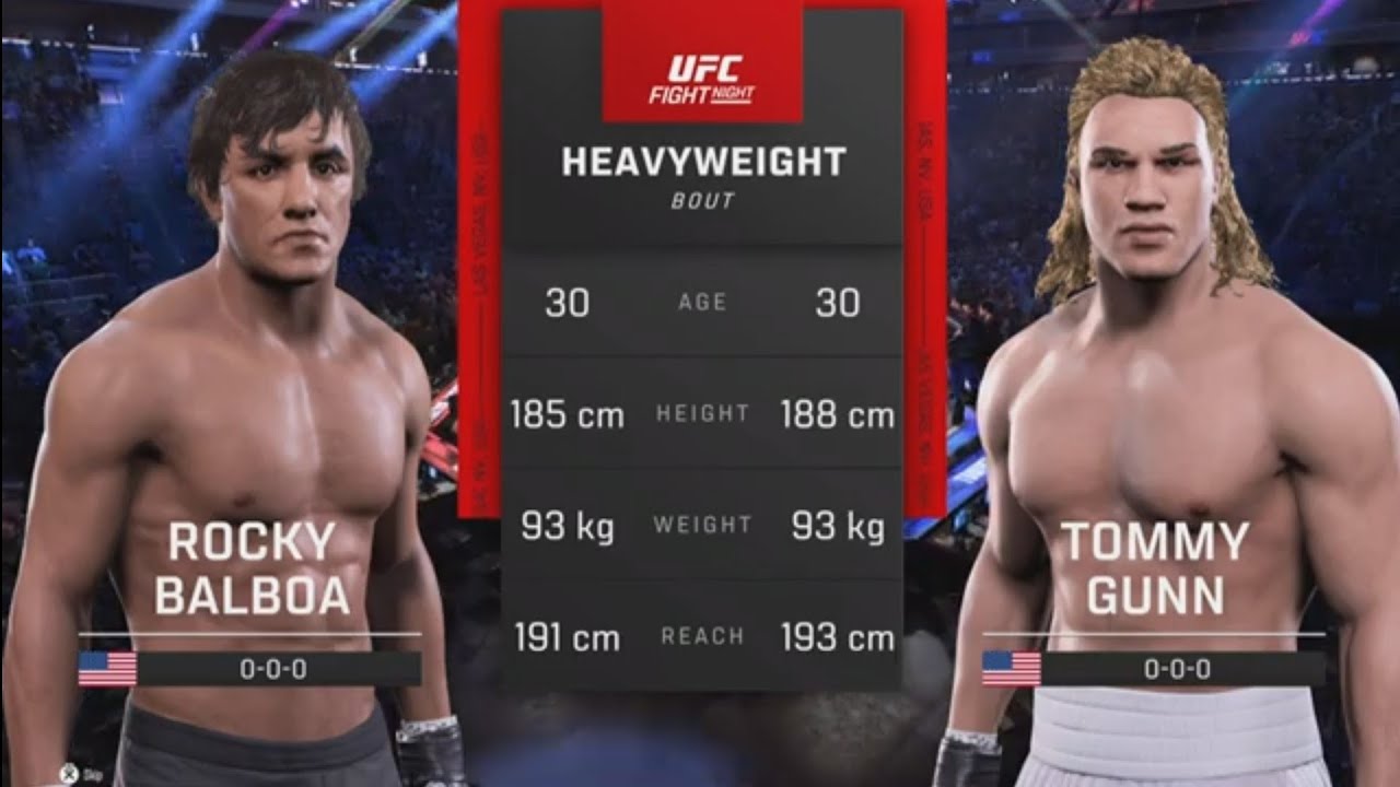 Rocky Balboa Vs Tommy Gunn Youtube