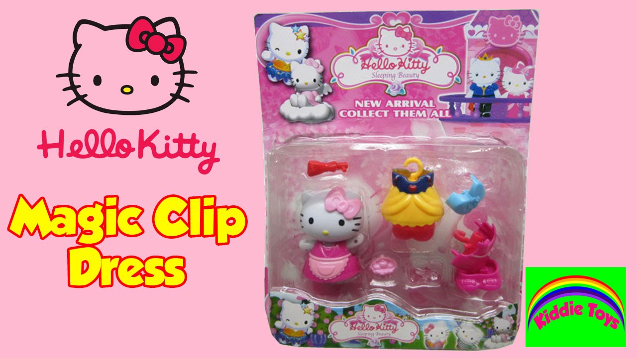 Hello Kitty Magic Clip Dress - Kiddie Toys - YouTube