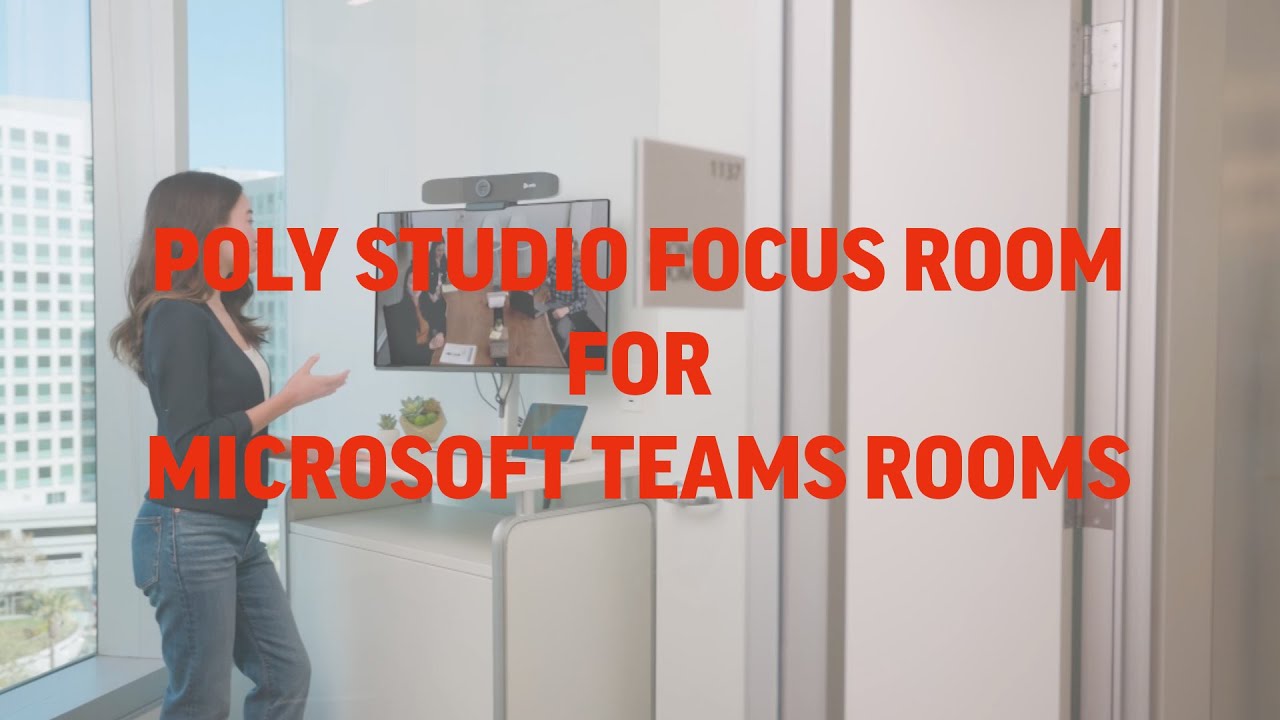 Poly Studio Focus Room Kit for Microsoft Teams Rooms - YouTube