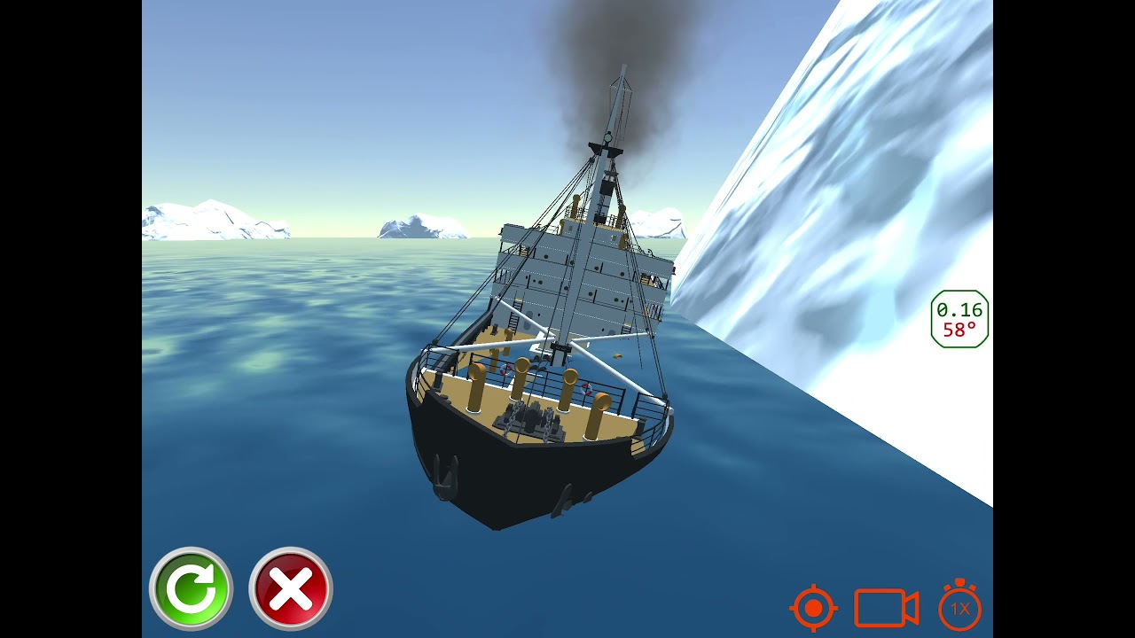 Cargo Steamer Hits A Iceberg!! | Ship Handling Simulator - YouTube