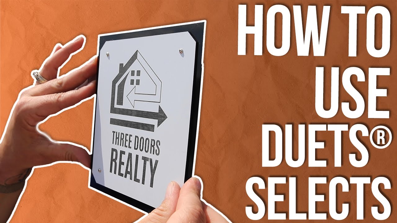 How to Use Duets® Selects Plastic Sheet Stock - YouTube