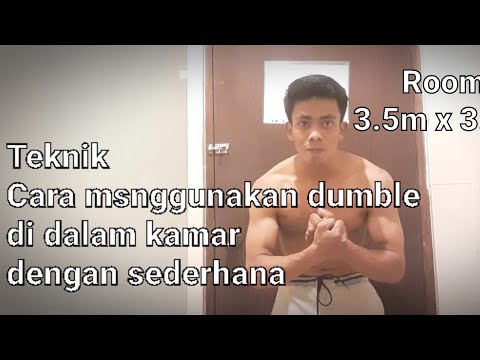Teknik Trik Menggunakan Dumble di dalam Kamar 3.5M x 3.5M