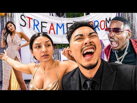 Checking Out OTHER GIRLS at Streamer Prom In Front of MyFiancee!