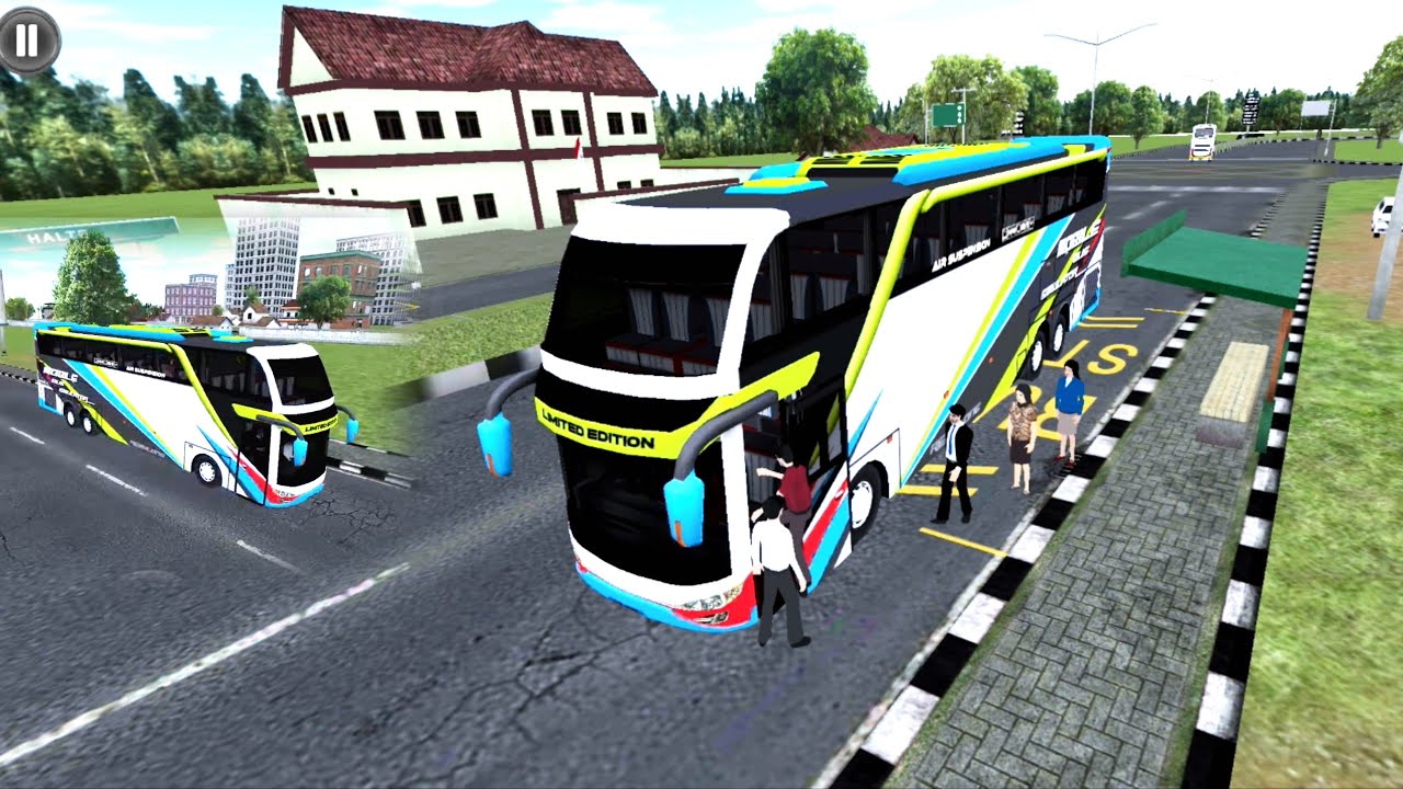 City Bus Simulator 3D Games, Luxury Bus Android Gameplay Video// - YouTube