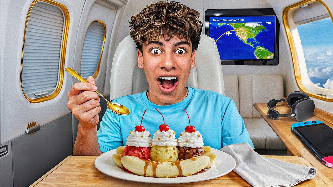 Flying First Class to Our Dream Vacation! - YouTube