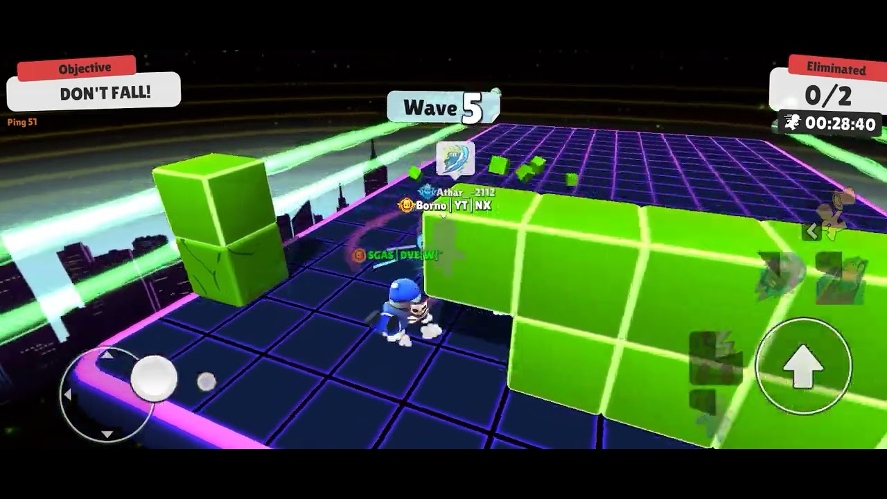 Block dash endless with my friends - YouTube