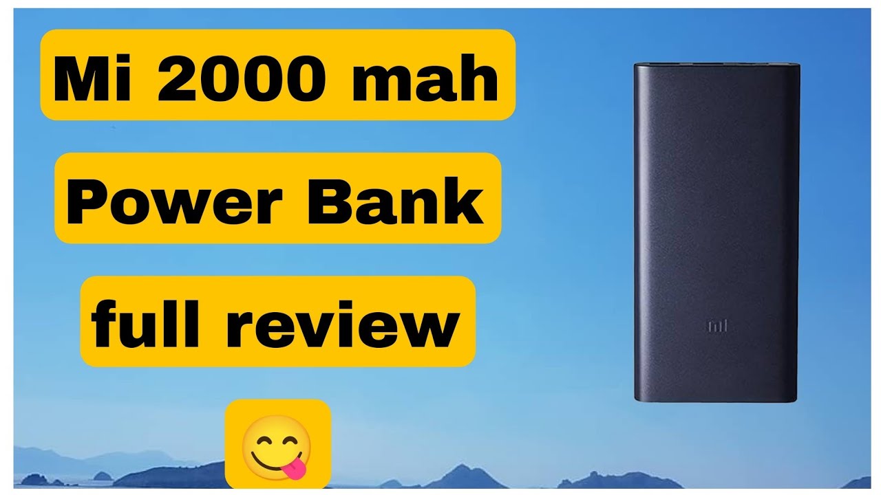 MI 2000 mah Power Bank full review || xiaomi Power Bank 2000 mah full ...