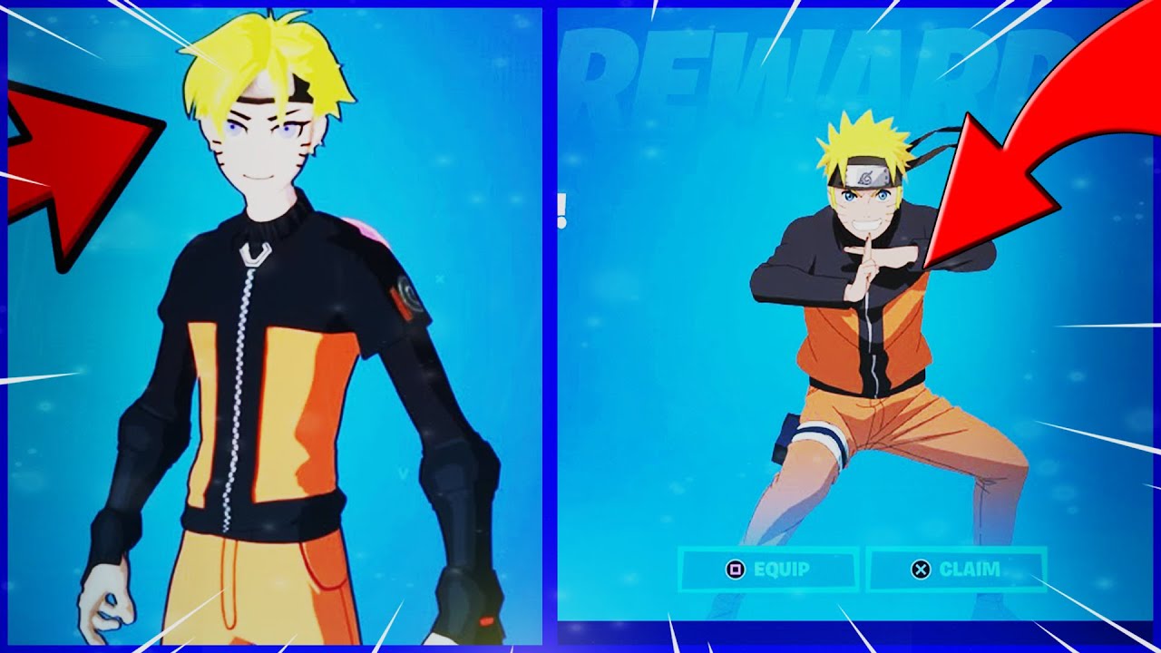 How to Get NEW NARUTO SKIN in Fortnite! (NEW Naruto & Boruto Skins In ...