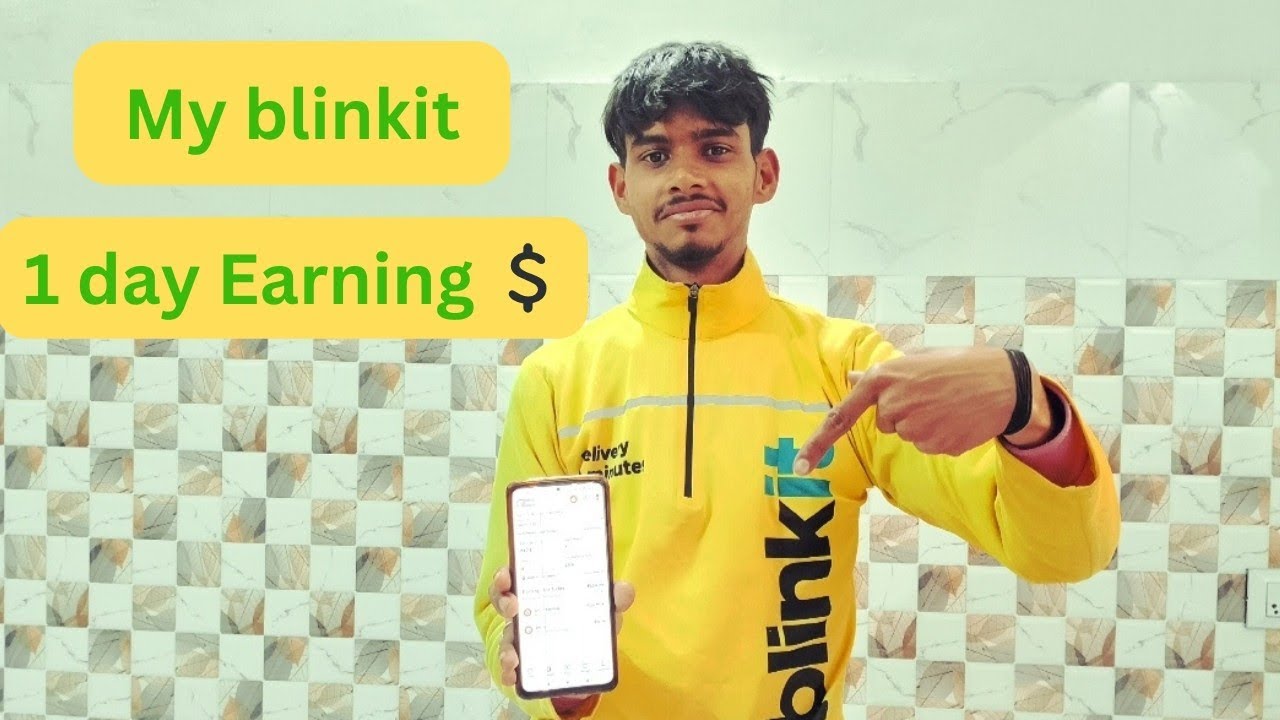 Blinkit delivery vlog 🥳 working for 7 hours in blinkit - YouTube