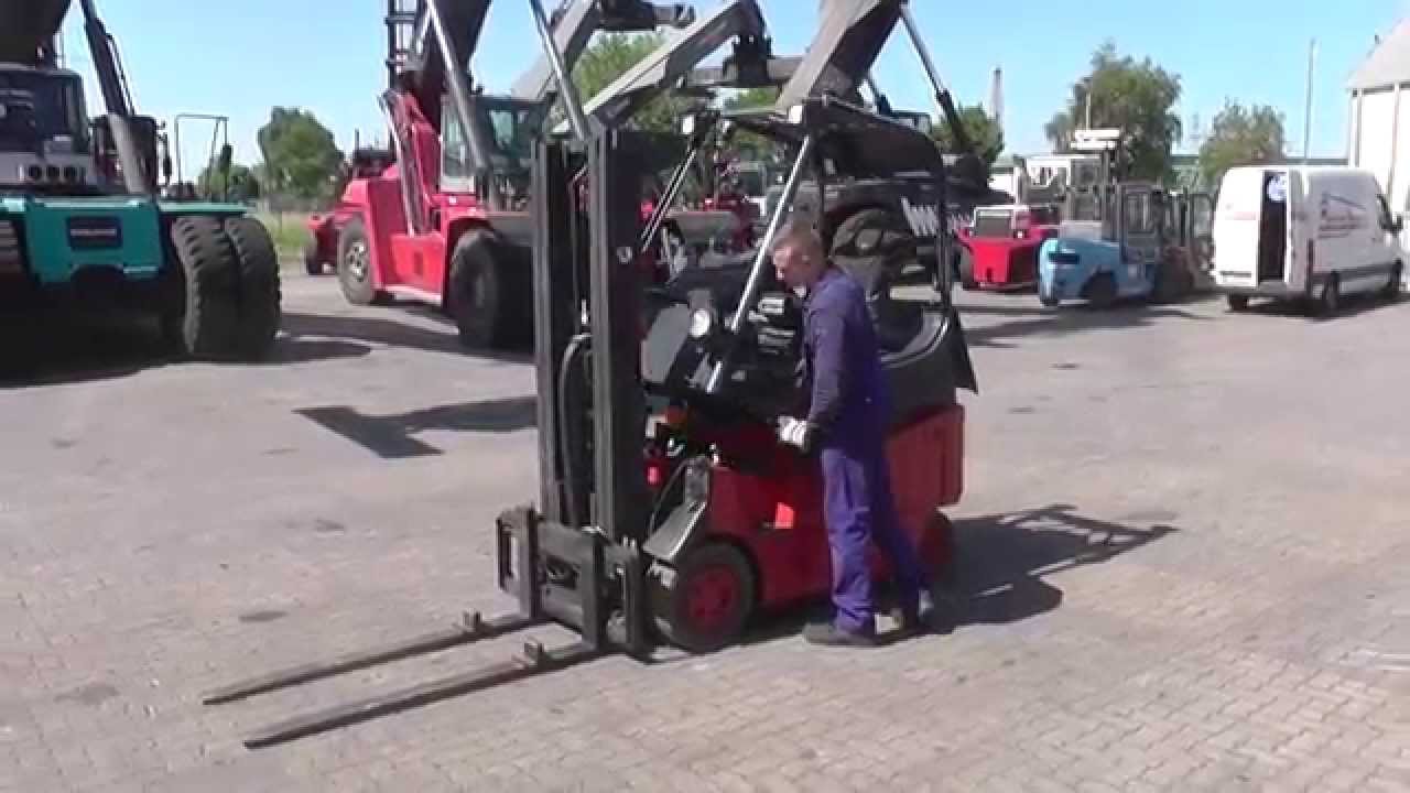 E4755 = 2.000kg used Linde E20/02/600 4-wheel electric forklift from ...