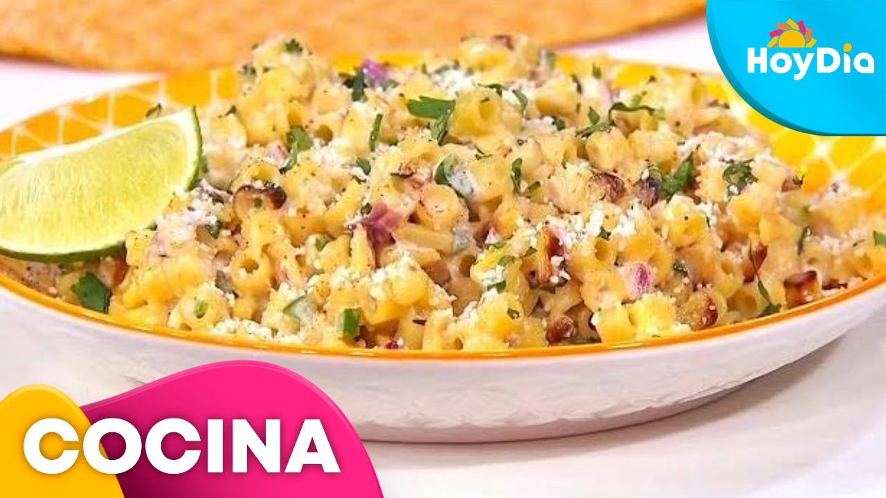 Prepara una pasta de esquites con la receta de Poncho Uresti - YouTube