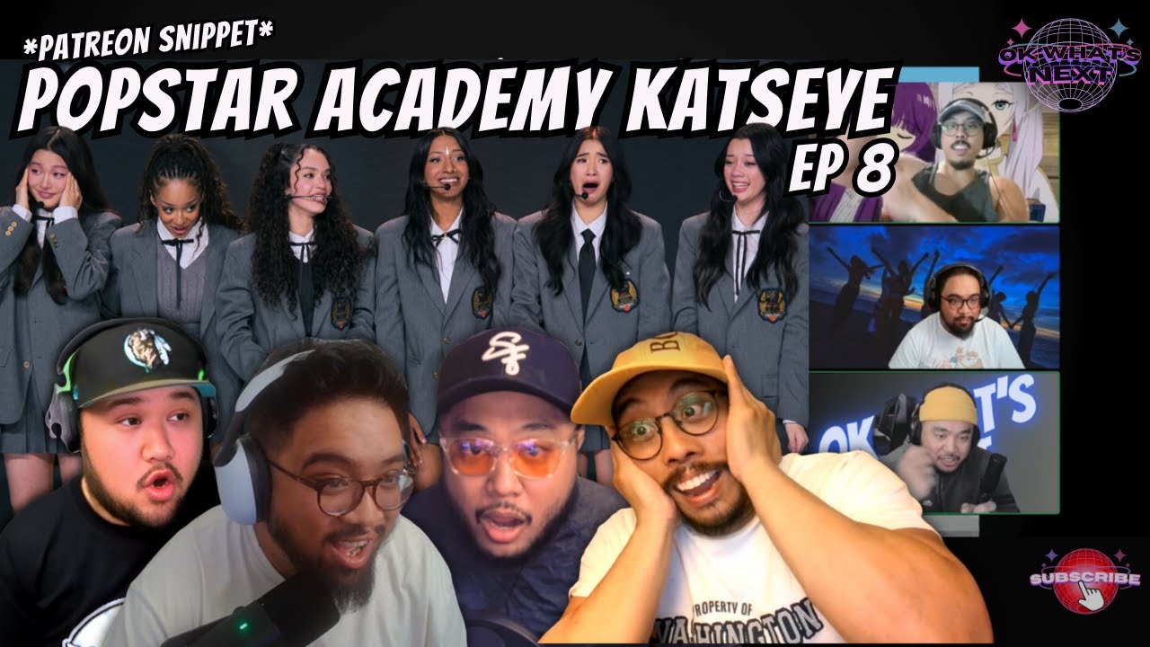 IS THIS REAL? WE'RE ON NETFLIX?👀 (Popstar Academy: KATSEYE Episode 8 ...