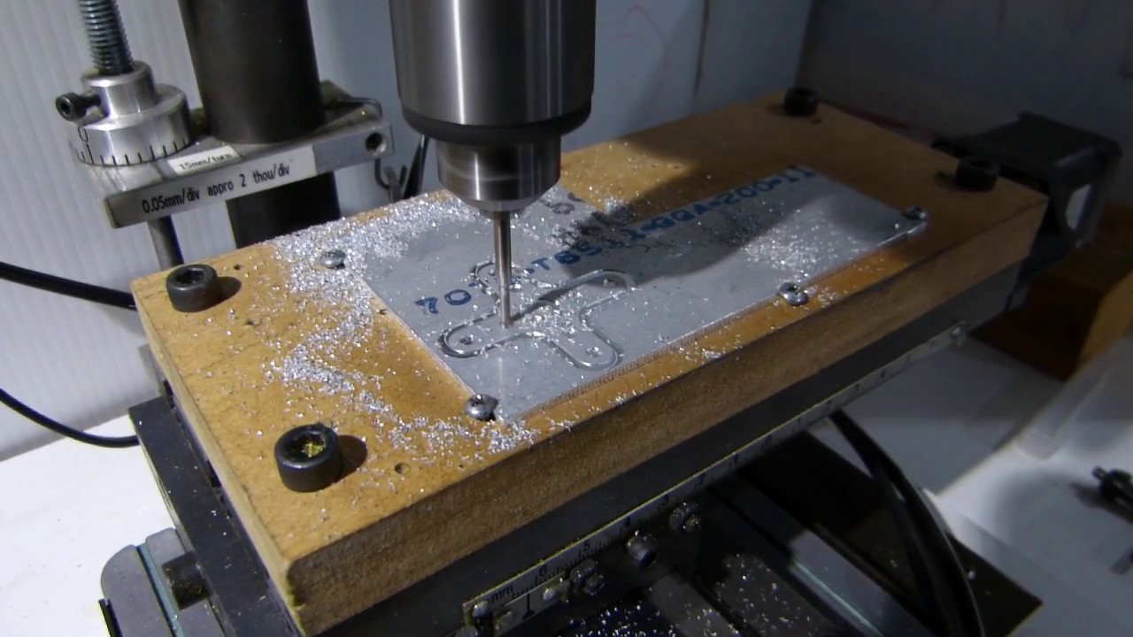 FOSS CNC Micro Mill - YouTube