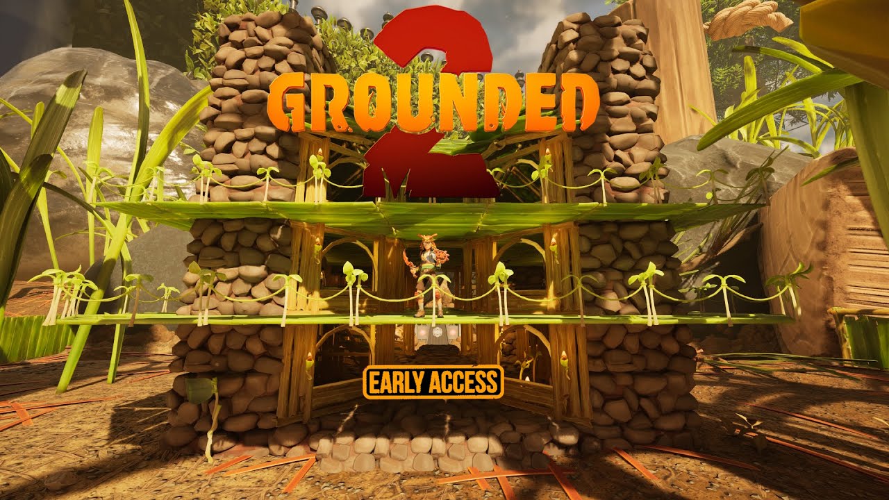 Krush plays Grounded 2 Early Access - Ep 6: "Raiding a Red Anthill & More Base Building" - YouTube
