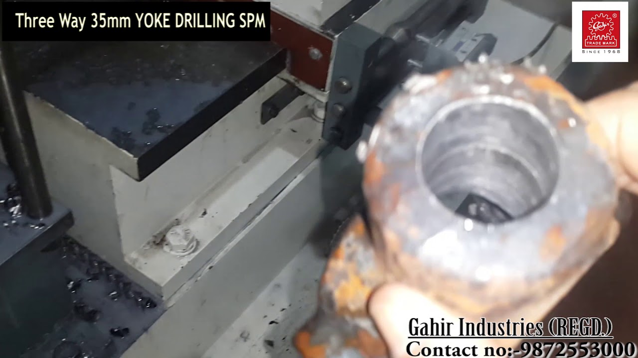 SPM Gahir Industries Tripple Head Yoke 35mm Drilling Machine 9872553000 ...