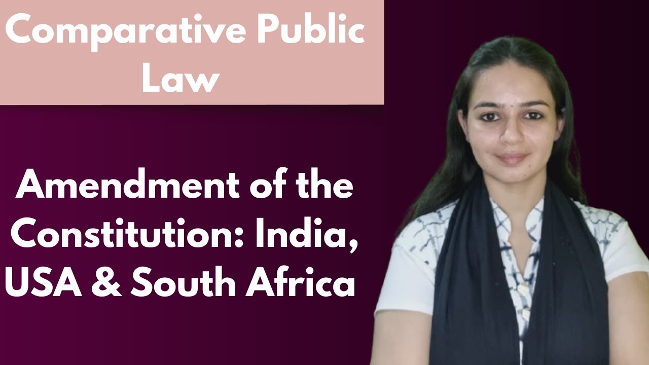 Amendment of the Constitution- Comparative Public Law. UGC NET & JRF June2025. - YouTube