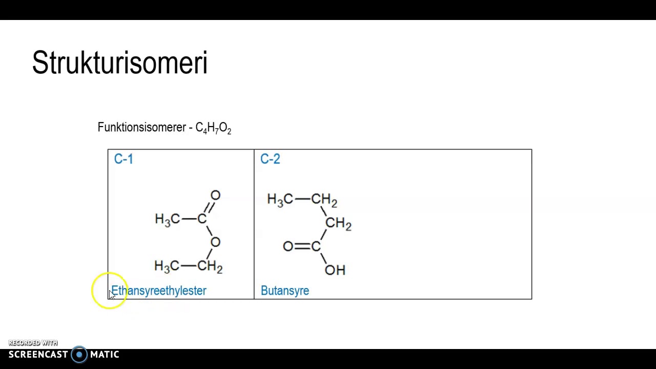 Modul 6 - isomeri - YouTube